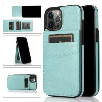China PU Leather Flip Stand Card Holder Wallet Phone Case for iPhone 15 Pro Max 15x7.5cm for sale
