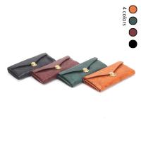 China Genuine Leather Long Wallet for Men Anti-Theft RFID Zipper Wallet 19.5cm x 9.5cm for sale