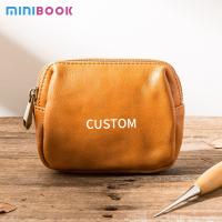 China Handmade Cowhide Vegetable Tanned Leather Long Wallet Clutch Bag for Men 13cm for sale