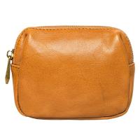 China Handmade Cowhide Vegetable Tanned Leather Long Wallet Clutch Bag for Men 13cm for sale
