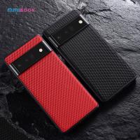 China Fabric Hybrid TPU PC Leather Back Cover for Google Pixel 6 Pro and Pixel 6 Phone Case for sale