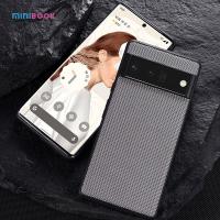China Fabric Hybrid TPU PC Leather Back Cover for Google Pixel 6 Pro and Pixel 6 Phone Case for sale