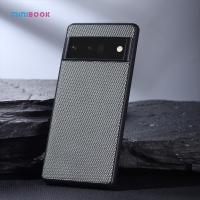 China Fabric Hybrid TPU PC Leather Back Cover for Google Pixel 6 Pro and Pixel 6 Phone Case for sale