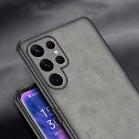 China PU Leather Shockproof Phone Case for Samsung Galaxy S23 S22 Ultra Custom Logo OEM for sale