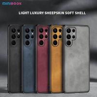 China PU Leather Shockproof Phone Case for Samsung Galaxy S23 S22 Ultra Custom Logo OEM for sale