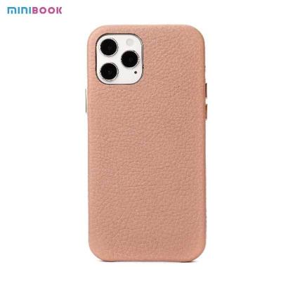 China Genuine Leather Minibook Phone Case for iPhone 14 Pro Max Full Edge Cover Custom Logo 6.7 Inch for sale