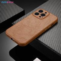 China Shockproof Lens Protection PU Leather Case for iPhone 11 12 13 14 Pro Max 6.7 Inch for sale