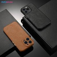 China Shockproof Lens Protection PU Leather Case for iPhone 11 12 13 14 Pro Max 6.7 Inch for sale