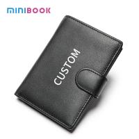 China Men's Genuine Leather Bifold Wallet 13 Card Holders 3 ID Windows 0.12kg Daily Use for sale