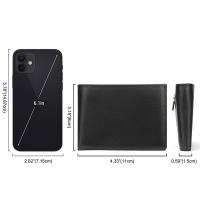 China Waterproof First-Layer Cowhide Wallet with Multi-Card Slots and Anti-Magnetic Function for sale