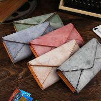 China Caibu Large Capacity Matte Wax Horse Leather Long Wallet for Men 19x10.5cm for sale