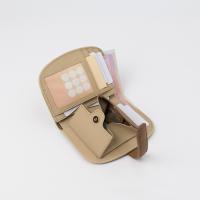 China Genuine Leather Shell-Shaped Coin Purse Wallet for Women Short Size 12.5cm for sale
