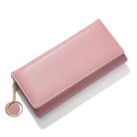 China Women Fashion PU Leather Clutch Phone Case Wallet Long Anti-Theft 19cm Open Closure Large Capacity for sale