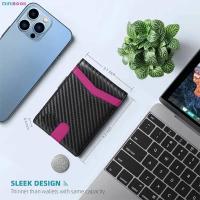 China Men's RFID Blocking Card Holder Extra Large Capacity Vertical Design OEM ODM Custom Logo for sale