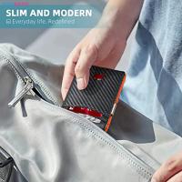 China Custom Logo RFID Blocking Wallet in PU Leather 8 Card Slot Credit Card Holder for Daily Use for sale