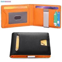 China Custom Brown Full Grain Leather Short Wallet Crazy Horse Anti RFID Blocking for Men for sale