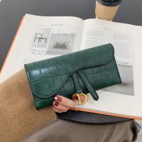China Designer Women PU Wallet Long Style Anti-Theft 19cm x 10cm x 2cm Low MOQ Mix Models for sale