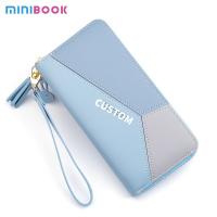 China Women PU Leather Wallet with Rabbit Pendant Card Holder 19.5cm x 9.5cm x 2.5cm for sale