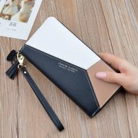 China Women PU Leather Wallet with Rabbit Pendant Card Holder 19.5cm x 9.5cm x 2.5cm for sale