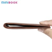 China Men's Minimalist PU Leather RFID Blocking Card Holder Wallet Custom Logo Available for sale