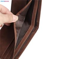 China Men's Minimalist PU Leather RFID Blocking Card Holder Wallet Custom Logo Available for sale