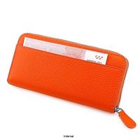 China Luxury Real Leather RFID Blocking Long Wallet for Men with Custom Logo 20.2cm for sale