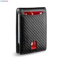 China MINIBOOK Advantage Front Pocket RFID Blocking Bifold Credit Card Wallet Holder for Men 8 Card Slots for sale