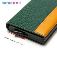China Custom Logo Genuine Leather Credit Card Holder RFID Blocking Banknote Compartment 10x7cm for sale