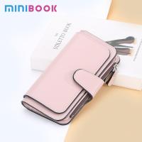 China Custom Logo Long Designer Wallets for Women Luxury Minimalist PU Leather RFID 19cm for sale
