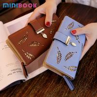 China Women PU Leather Long Wallet Hollow Out Leaf Design Fashion Anti Theft Bag 18.6cm for sale