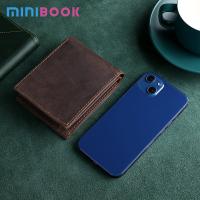 China Men's RFID Blocking Wallet Crazy Horse Leather Open Closure Credit Card Holder Short for sale