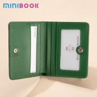 China Genuine Leather RFID Blocking Wallet for Women Short Anti-Theft Zipper Front Pocket 9.5cm for sale