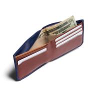 China Minimalist Men's RFID Blocking PU Leather Card Holder Wallet Short 10x7cm for sale