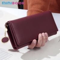 China PU Leather Women Long Wallet Large Capacity Fashion Anti-Theft Wallet 19cm 0.18kg for sale