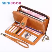 China Women's Long PU Zipper Wallet Anti-Theft RFID Blocking 19cm x 9cm Fashion Wallet for sale