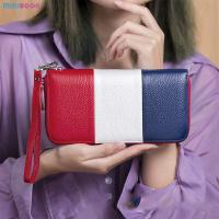 China Multi Function Long Leather Clutch Purse for Women Daily Life Ladies Wallet 25cm x 10cm for sale
