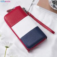 China Multi Function Long Leather Clutch Purse for Women Daily Life Ladies Wallet 25cm x 10cm for sale