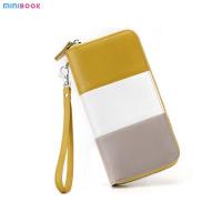 China Multi Function Long Leather Clutch Purse for Women Daily Life Ladies Wallet 25cm x 10cm for sale