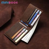 China Genuine Leather Slim Bifold Men's Wallet RFID Blocking 9cm x 11cm for sale