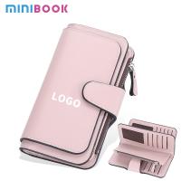 China Retro Pattern Type Women Long Wallets Double Zipper Clutches for Multifunction Wallets for sale