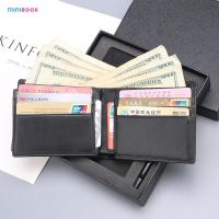 China Genuine Leather Business Card Wallet Clip with Airtags Anti-Loss 15cm 16cm 3.6cm for sale