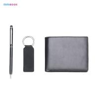 China Genuine Leather Business Card Wallet Clip with Airtags Anti-Loss 15cm 16cm 3.6cm for sale