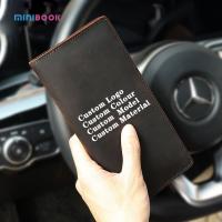 China Custom Men's Genuine Leather Wallet with Multi-function Design OEM ODM Acceptable for sale
