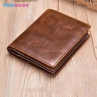China Multi-function Card Holder Genuine Leather Wallet for Men Daily Used from Minibook for sale