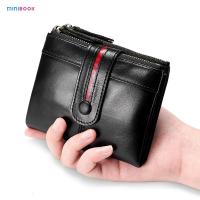China Vintage PU Leather Short Bi-fold Wallet for Women Travel Daily Use 11.5cm x 9.5cm for sale