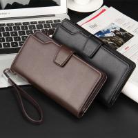 China Multi Function Male Purses with Waterproof Function and VIP Card Holder in PU Leather for sale