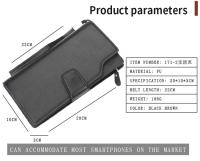 China Multi Function Male Purses with Waterproof Function and VIP Card Holder in PU Leather for sale