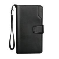 China Multi Function Male Purses with Waterproof Function and VIP Card Holder in PU Leather for sale