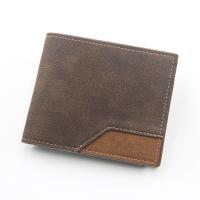 China Portable Card Wallet Oil Wax Cowhide Leather Money Bag for Men with Custom Logo Available Sample for sale