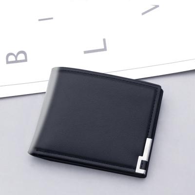 China Multifunctional Money Cards Holder Purse Korean Luxury Men Short Wallet 8 Card Slots for sale